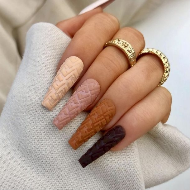 30 Cute Sweater Nails to Wear with Your Favorite Sweater - Your Classy Look