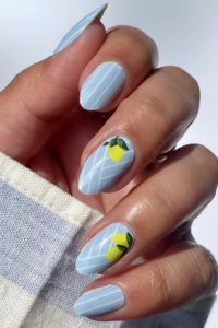 40 Pretty Lemon Nail Art Ideas to Try This Season - Your Classy Look