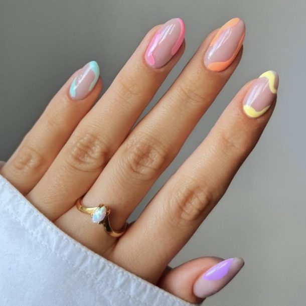 30 Fun & Bright Short Nail Designs to Try This Summer - Your Classy Look
