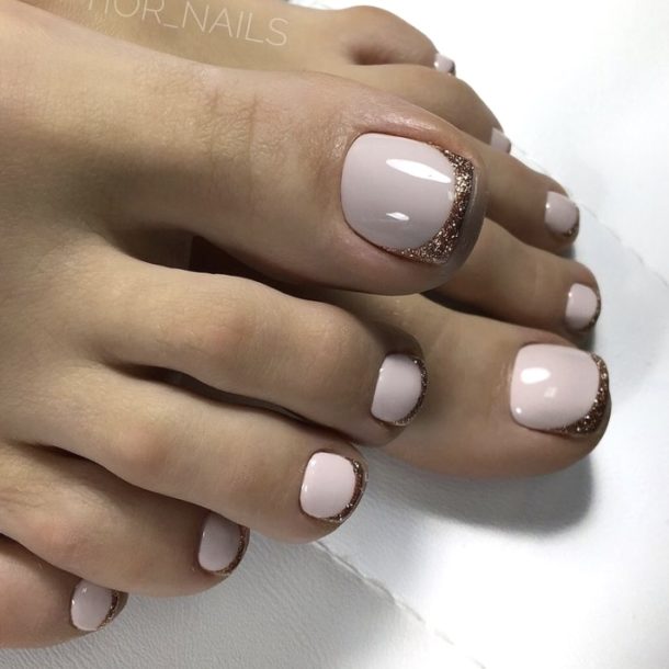 40 Stunning French Pedicure Ideas for Your Toes - Your Classy Look