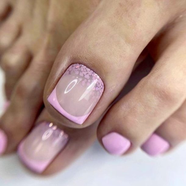 40 Stunning French Pedicure Ideas for Your Toes - Your Classy Look