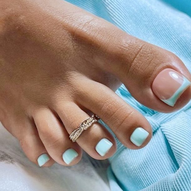 40 Stunning French Pedicure Ideas for Your Toes - Your Classy Look