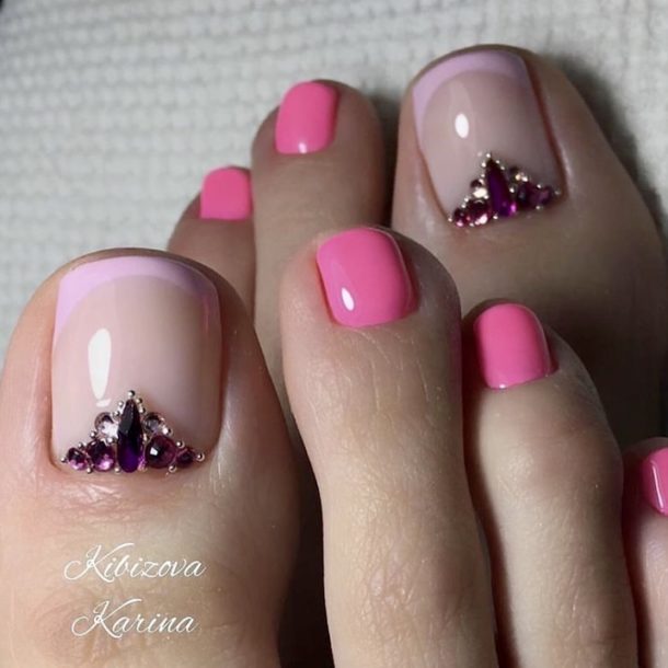 40 Stunning French Pedicure Ideas for Your Toes - Your Classy Look