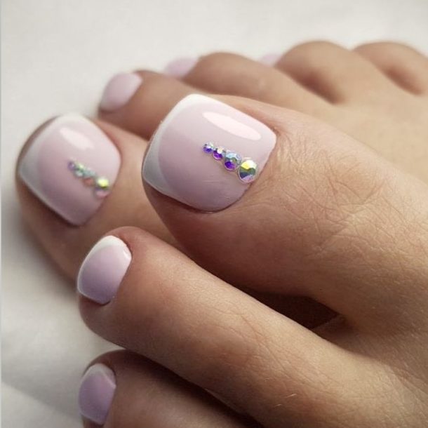 40 Stunning French Pedicure Ideas for Your Toes - Your Classy Look