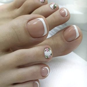 40 Stunning French Pedicure Ideas for Your Toes - Your Classy Look