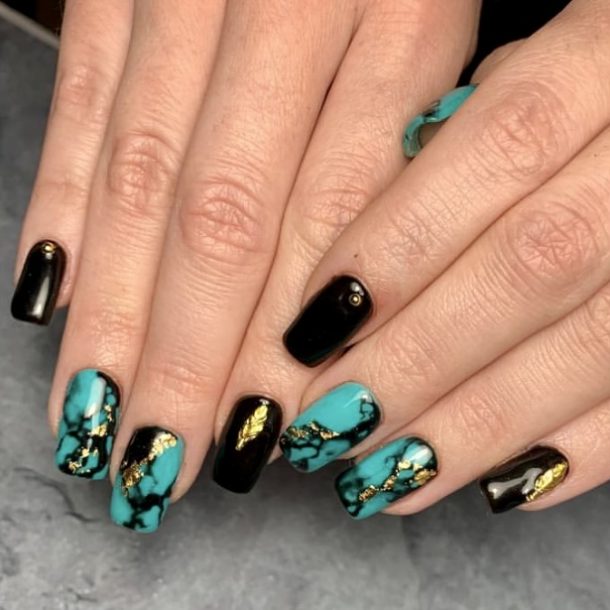 50 Gorgeous Turquoise Nail Designs to Try This Year - Your Classy Look