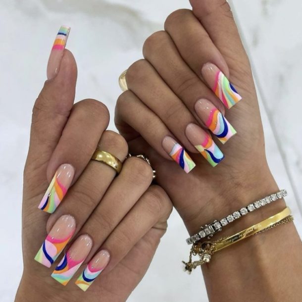 60 Fabulous Tapered Square Nails That Are Sure to Dazzle - Your Classy Look