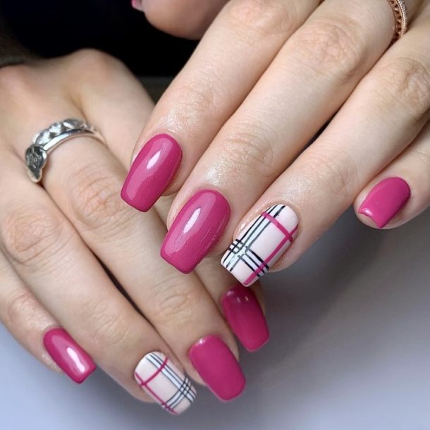 40 Best Plaid Nail Designs For The Ultimate Preppy Style - Your Classy Look