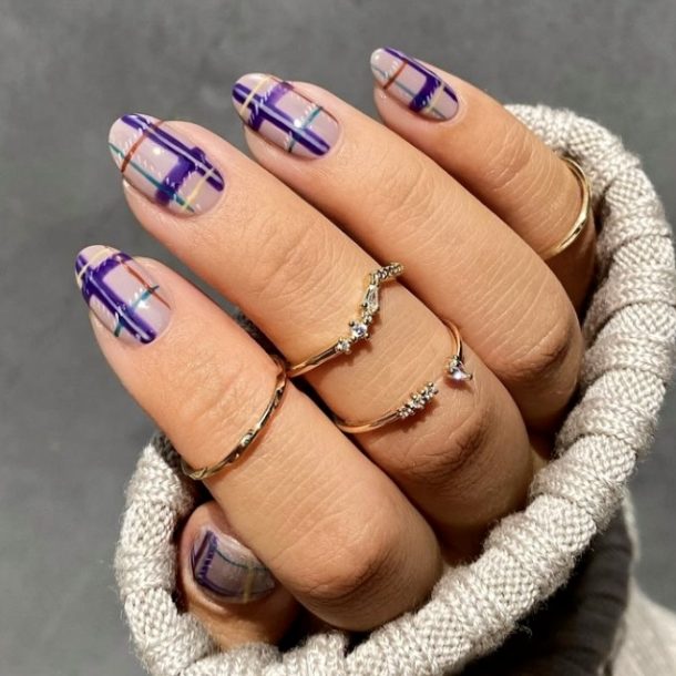 40 Best Plaid Nail Designs For The Ultimate Preppy Style - Your Classy Look