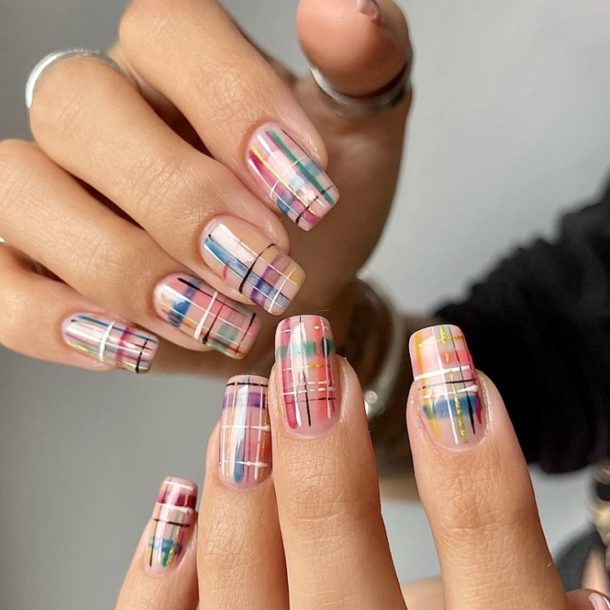 40 Best Plaid Nail Designs For The Ultimate Preppy Style - Your Classy Look