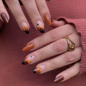 40 Fabulous Burnt Orange Nail Designs to Spice Up Your Look - Your ...