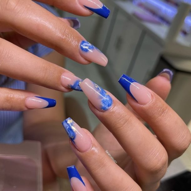 50 Gorgeous Royal Blue Nail Designs for a Sophisticated Look - Your ...