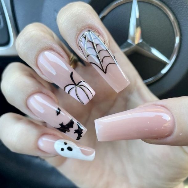 40 Adorable Pumpkin Nail Art Designs To Try This Fall Your Classy Look
