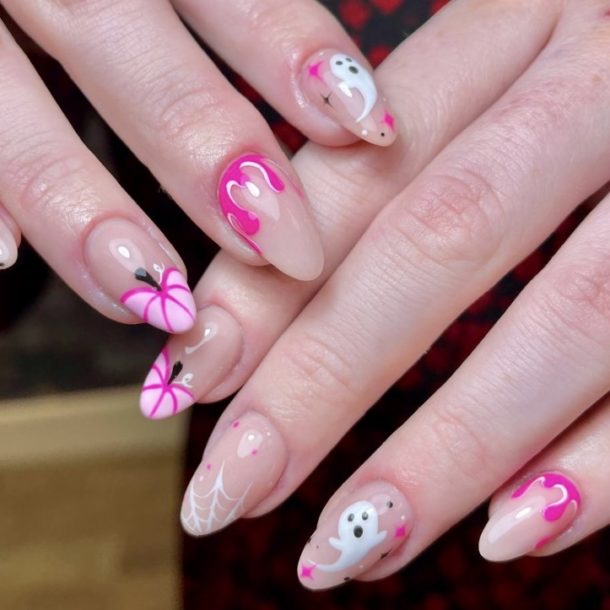 40 Adorable Pumpkin Nail Art Designs To Try This Fall Your Classy Look