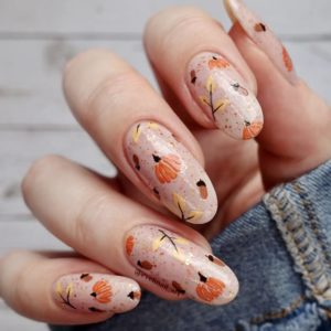 40 Adorable Pumpkin Nail Art Designs to Try This Fall - Your Classy Look