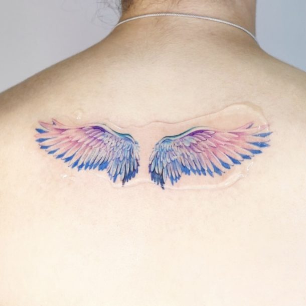 60 Beautiful Angel Wings Tattoo Design Ideas for Your Next Ink - Your ...