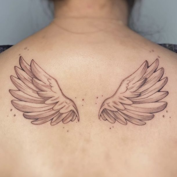 60 Beautiful Angel Wings Tattoo Design Ideas for Your Next Ink - Your ...