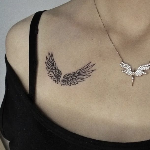 60 Beautiful Angel Wings Tattoo Design Ideas for Your Next Ink - Your ...