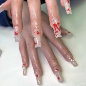 30 Trendy Nails with Initials: A Unique Way to Show Your Love - Your ...