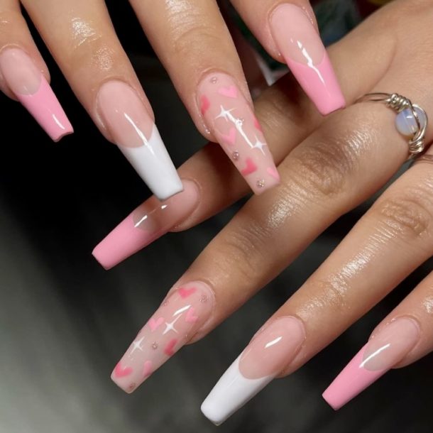 50 Barbiecore Aesthetic Nails That Will Make You Love Pink Even More ...
