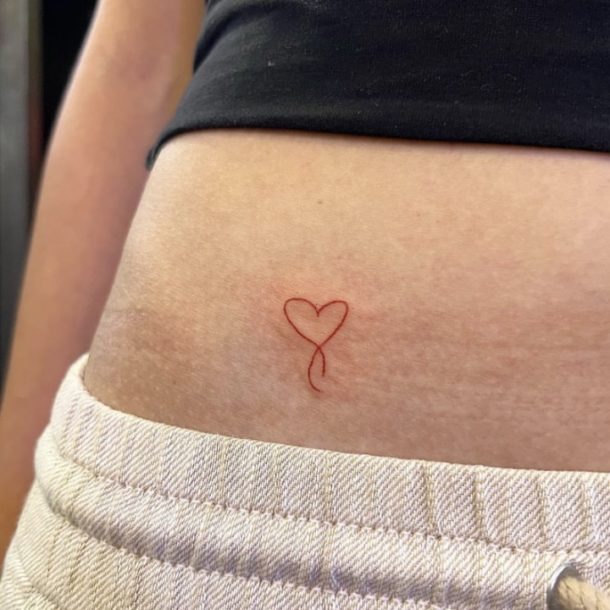 40 Gorgeous Red Heart Tattoo Designs to Fall in Love With - Your Classy ...