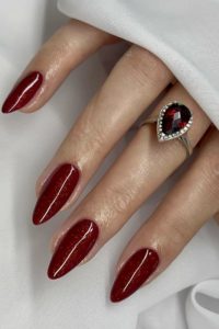 50 Classy Red Glitter Nails for Your Perfect Holiday Look - Your Classy ...