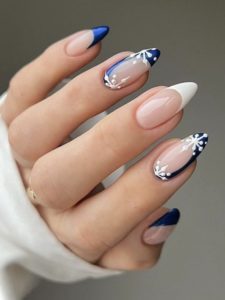 60 Snowy Nails That Will Sparkle Up Your Winter Look - Your Classy Look
