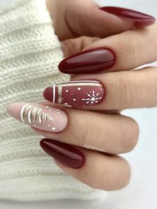 60 Snowy Nails That Will Sparkle Up Your Winter Look - Your Classy Look