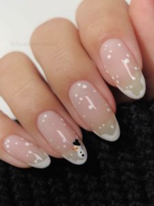 60 Snowy Nails That Will Sparkle Up Your Winter Look - Your Classy Look